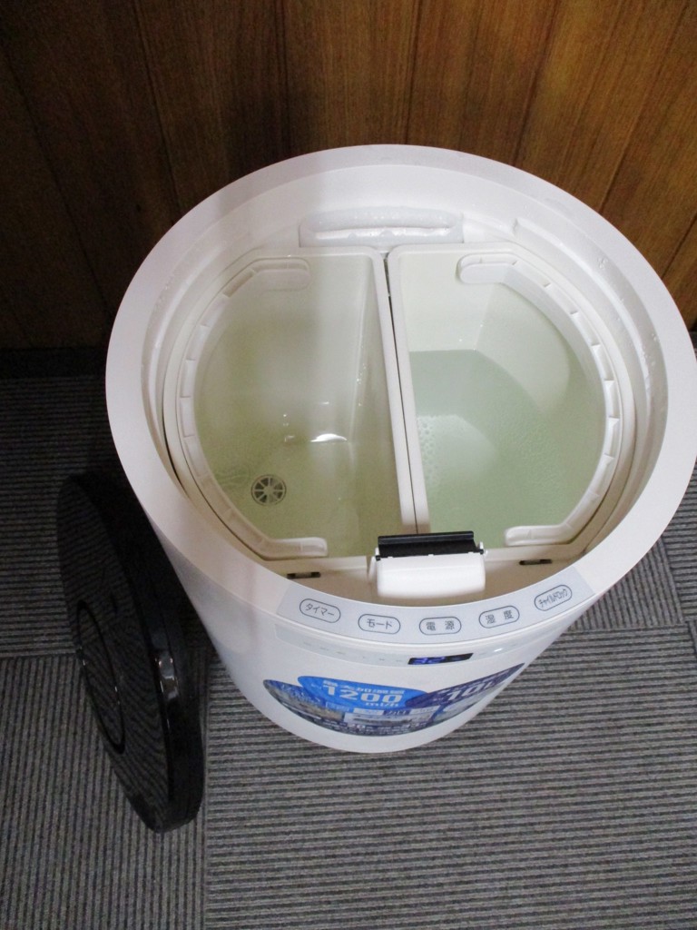 スチーム式加湿器 上部給水 大型 タンク容量10L 木造和室20畳/プレハブ洋室33畳 KSF-M1003(W) 山善 YAMAZENのレビュー - 山善ビズコム